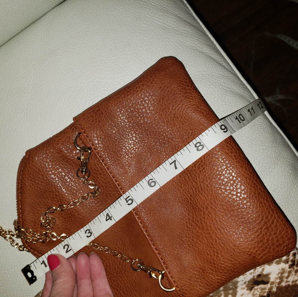 Camel Color Crossbody Bag - Gem